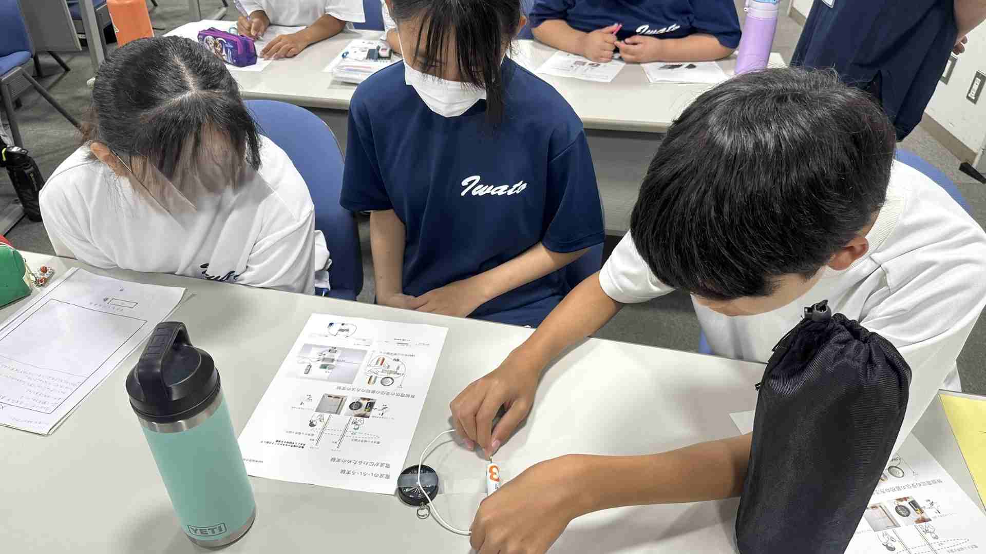 2025年7月7日 横須賀市立岩戸中学校1年生 YRP見学会